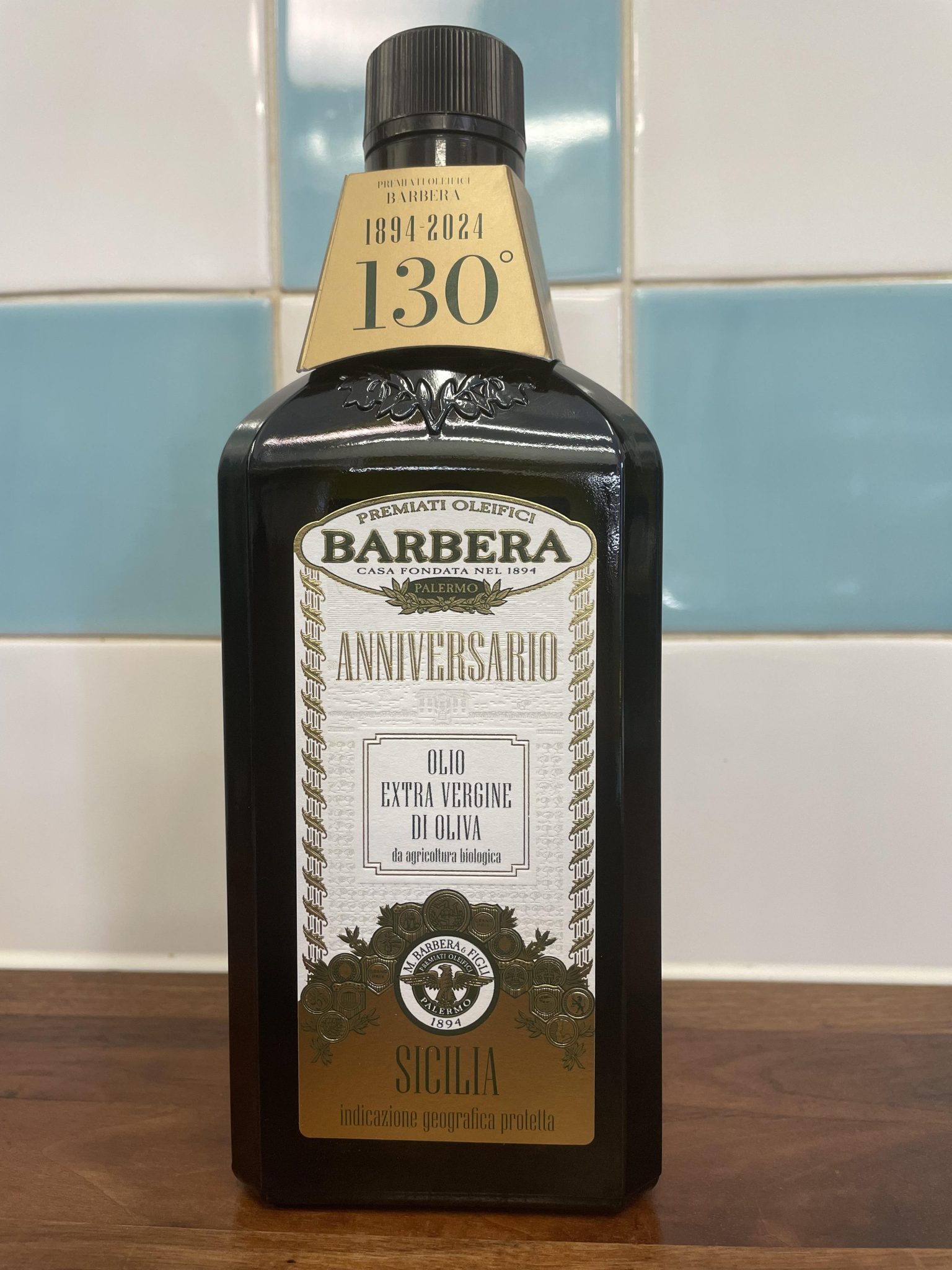 130 anniversary Barbera olive oil - MyPastalicious